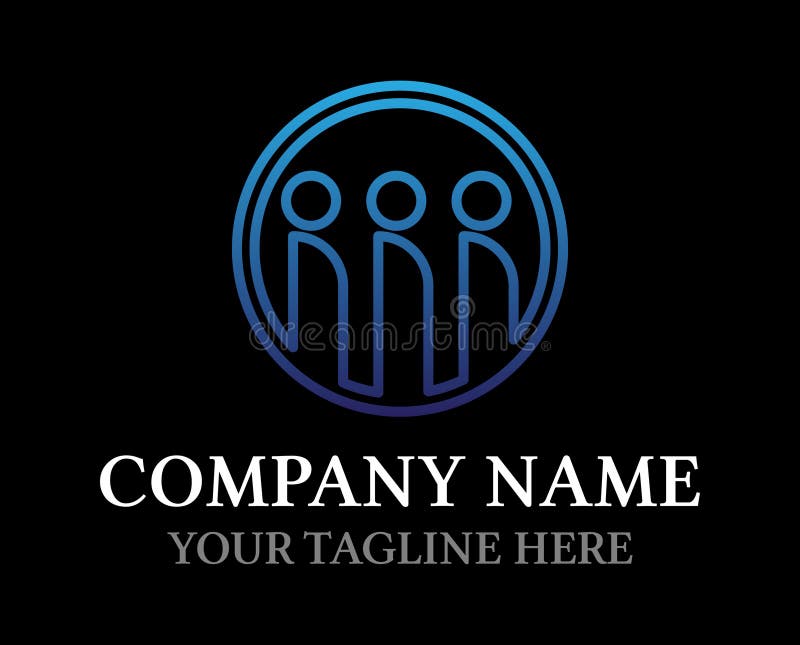 Marching People Vector Logo Template Stock Vector - Illustration of ...