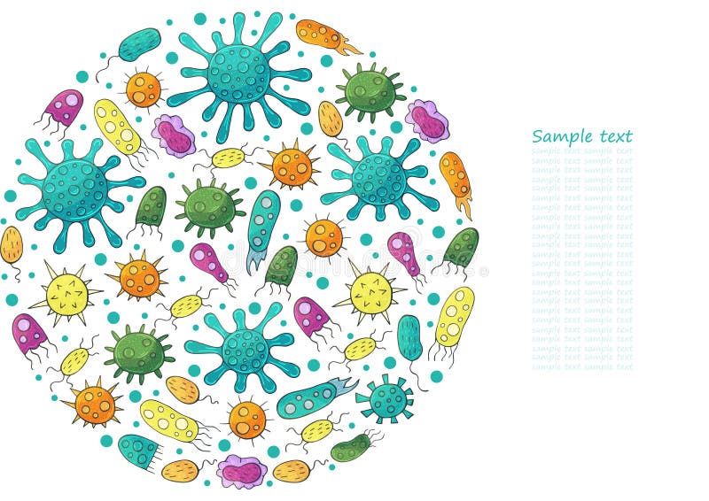 Round Microbes Stock Illustrations – 632 Round Microbes Stock ...