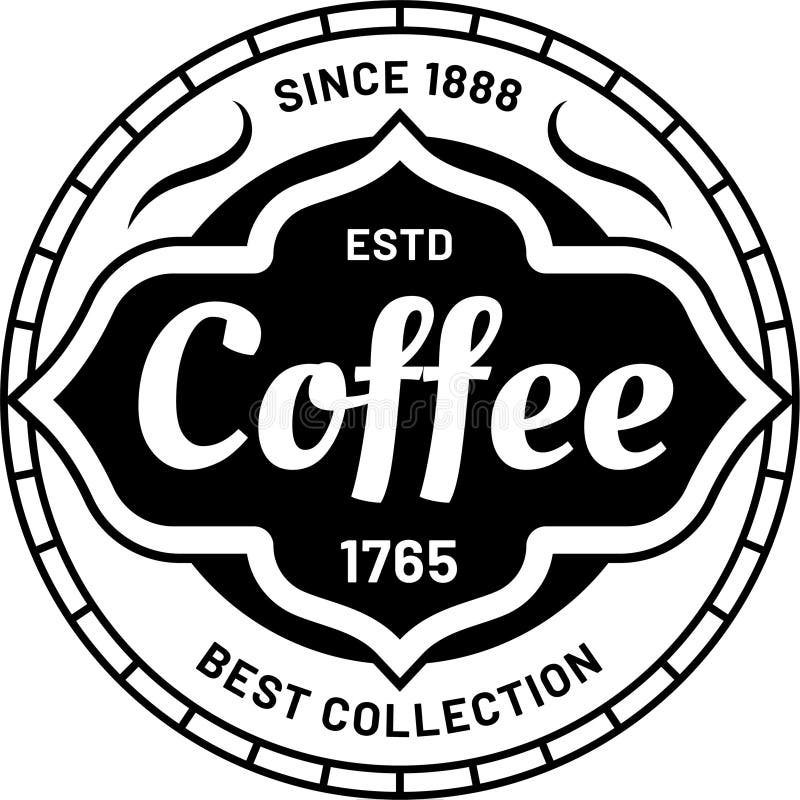 Coffee Label Coffee Badge Coffee Logo Design Icon Modern Corporate ...