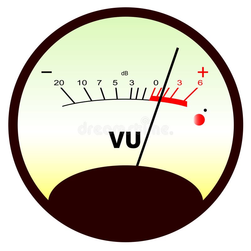 Decibel Meter Vector