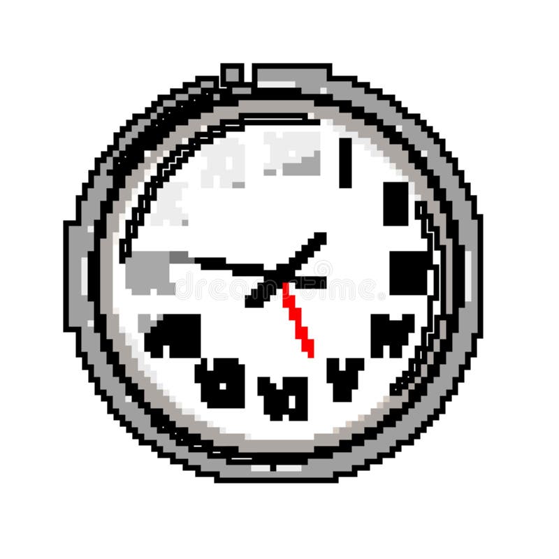 Pixel Art Watch Stock Illustrations – 714 Pixel Art Watch Stock ...