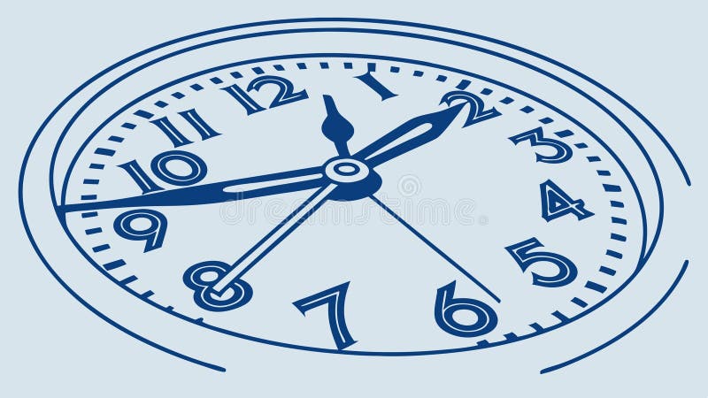 Round Wall Clock Timepiece, Vector Design Generative AI Stock Vector ...