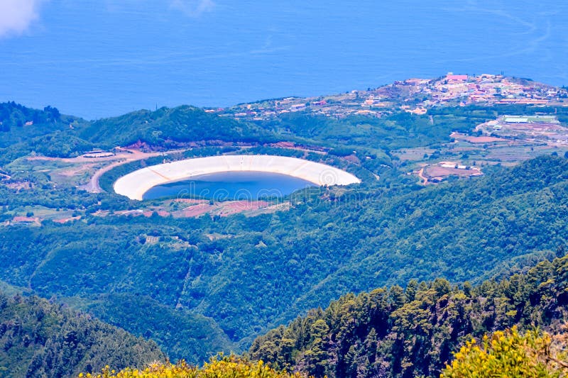 Round Water Pond stock photo. Image of rural, surface - 312465150