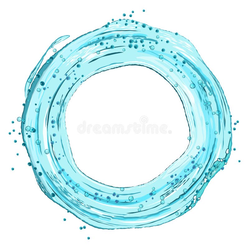 Abstract Splash of Chocolate Stock Vector - Illustration of confection ...