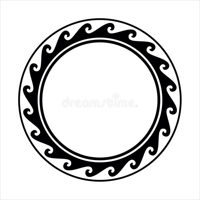 Maori Frame Circle Stock Illustrations – 63 Maori Frame Circle Stock ...
