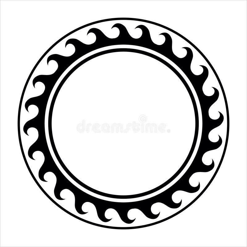 Maori Frame Circle Stock Illustrations – 63 Maori Frame Circle Stock ...