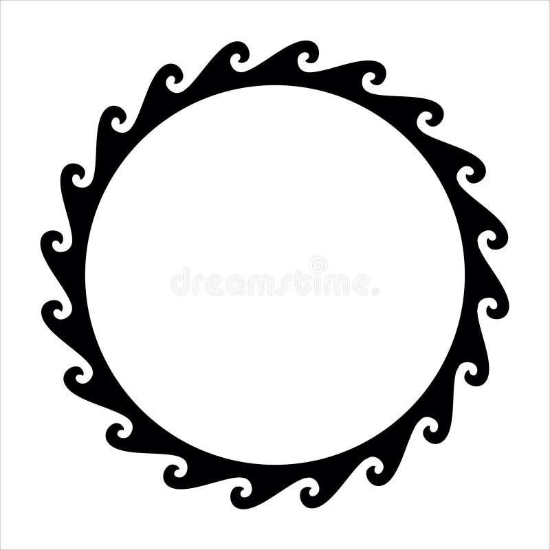 Maori Round Border Stock Illustrations – 153 Maori Round Border Stock ...