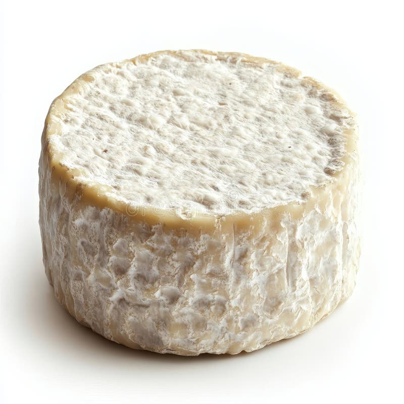 A Round Wheel of Cheese with a Textured Rind, Showcasing Its Artisanal ...