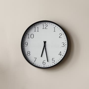 Clock Half Past Eight Stock Photos - Free & Royalty-Free Stock Photos ...