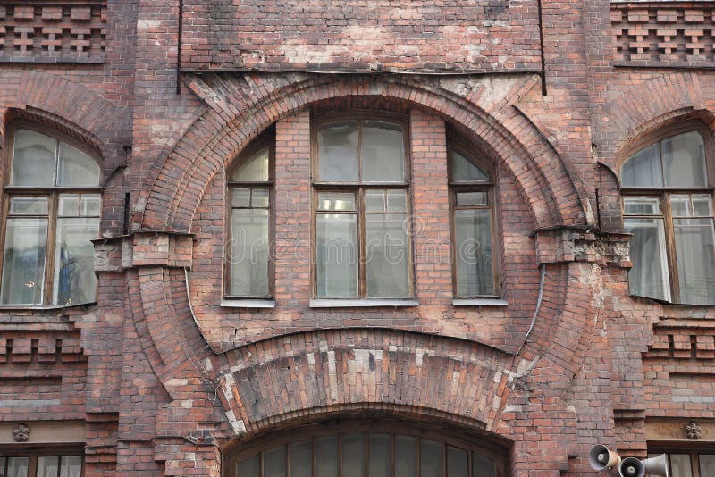 Round window. stock photo. Image of brick, wide, large - 16630624