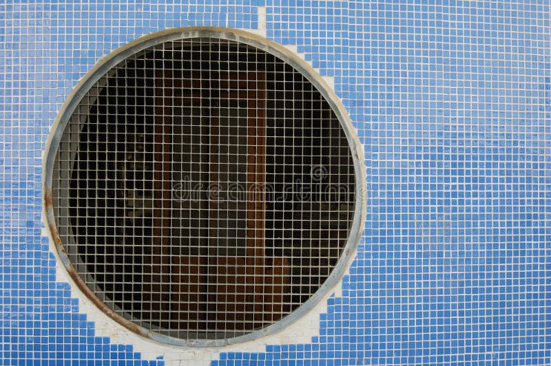 Round window stock image. Image of metallic, metal, black - 28732893
