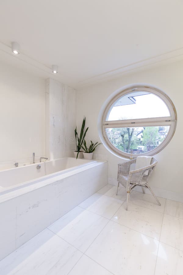 Round Window with Floral Decoration Part 3 Stock Photo - Image of ...