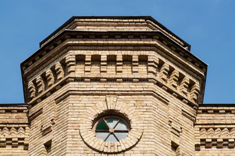 Round Window in a Brick Building Stock Image - Image of circle ... Round Window in a Brick Building Stock Image - Image of circle ...