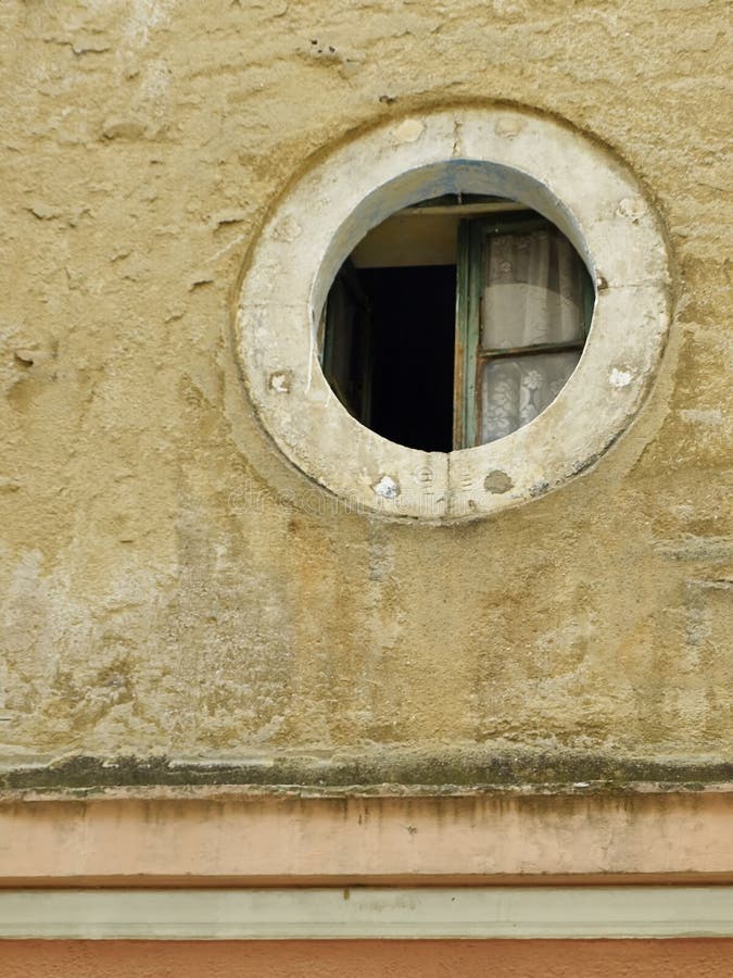 Round window stock photo. Image of architecture, normal - 31321202