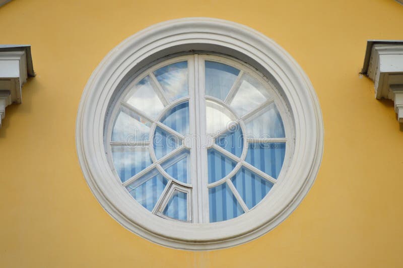 Gable Window stock photo. Image of gable, detail, terracotta - 116399380