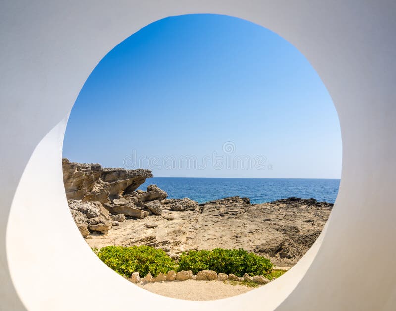 Window in Greek Island Old Wooden Traditional Stock Image - Image of ...