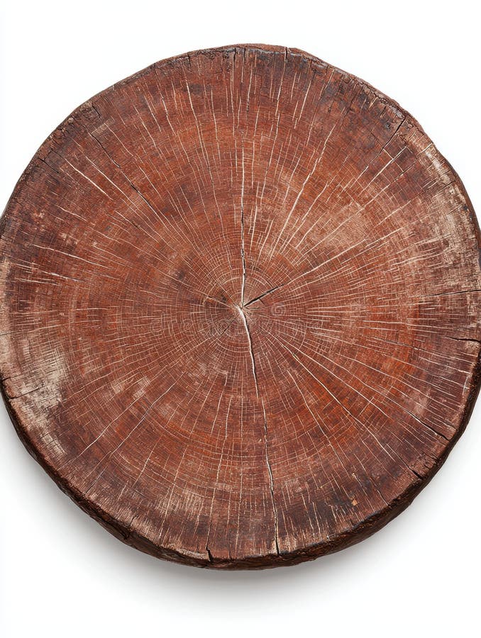 Round Wooden Texture Background, Rustic Wood Grain, Tree Trunk Cross ...