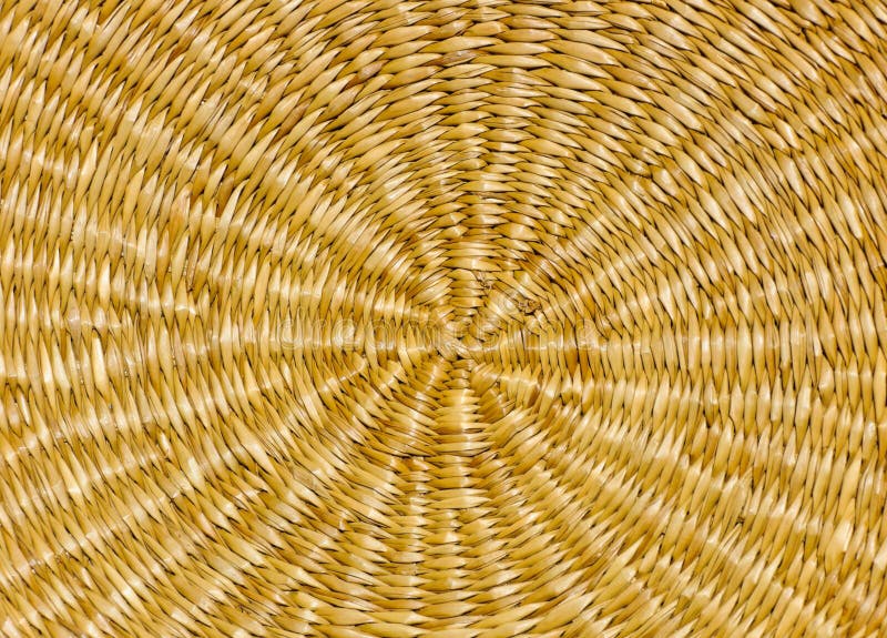 Round Woven Objects stock photo. Image of asia, brown - 124580244