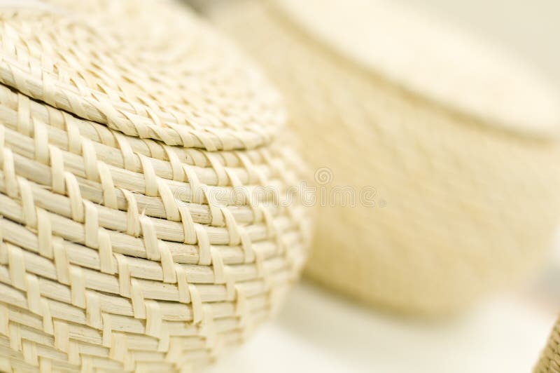 Round woven basket stock photo. Image of basket, weaving - 4152154