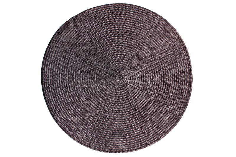 Round Woven Mat Made of Water Hyacinth Fibers, Wicker Table Mats ...