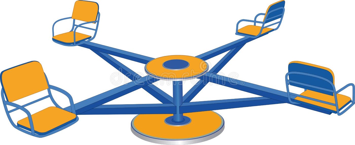 Roundabout Ride Stock Illustrations – 2,050 Roundabout Ride Stock ...