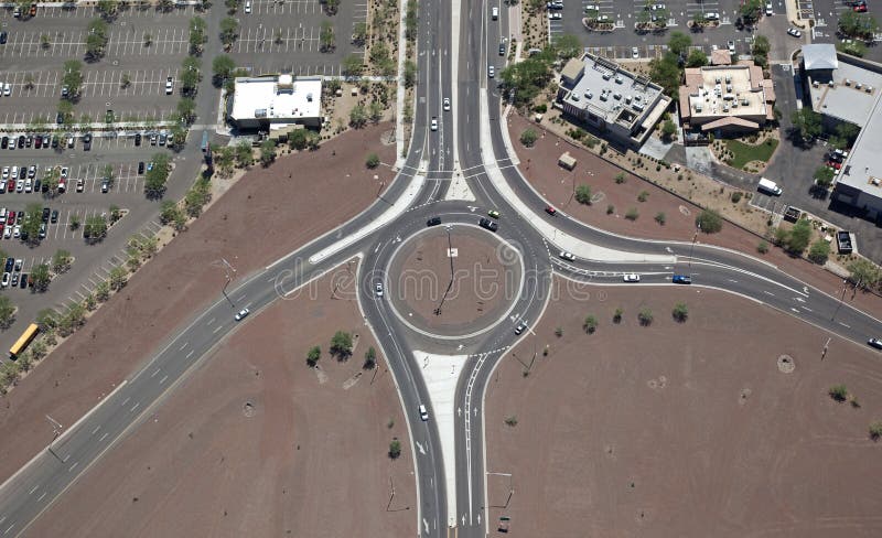 Roundabout stock photo. Image of clockwise, buildings - 25599802