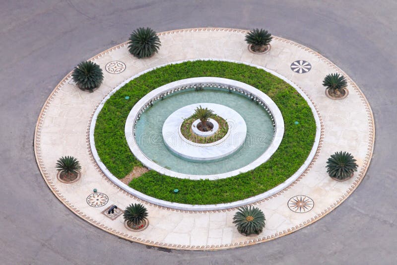 Roundabout stock image. Image of oasis, water, roundabout - 28149627