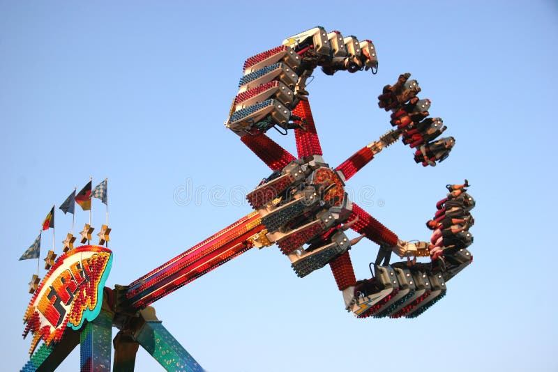 Roundabout stock photo. Image of fair, flying, people, park - 749564