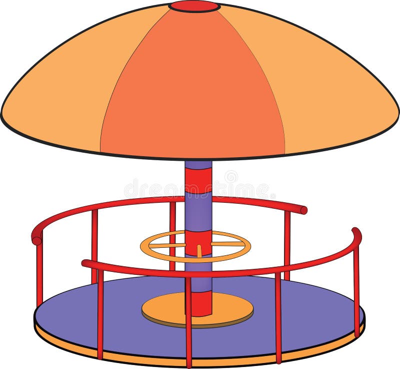 Roundabout stock vector. Illustration of circle, traditional - 22985026