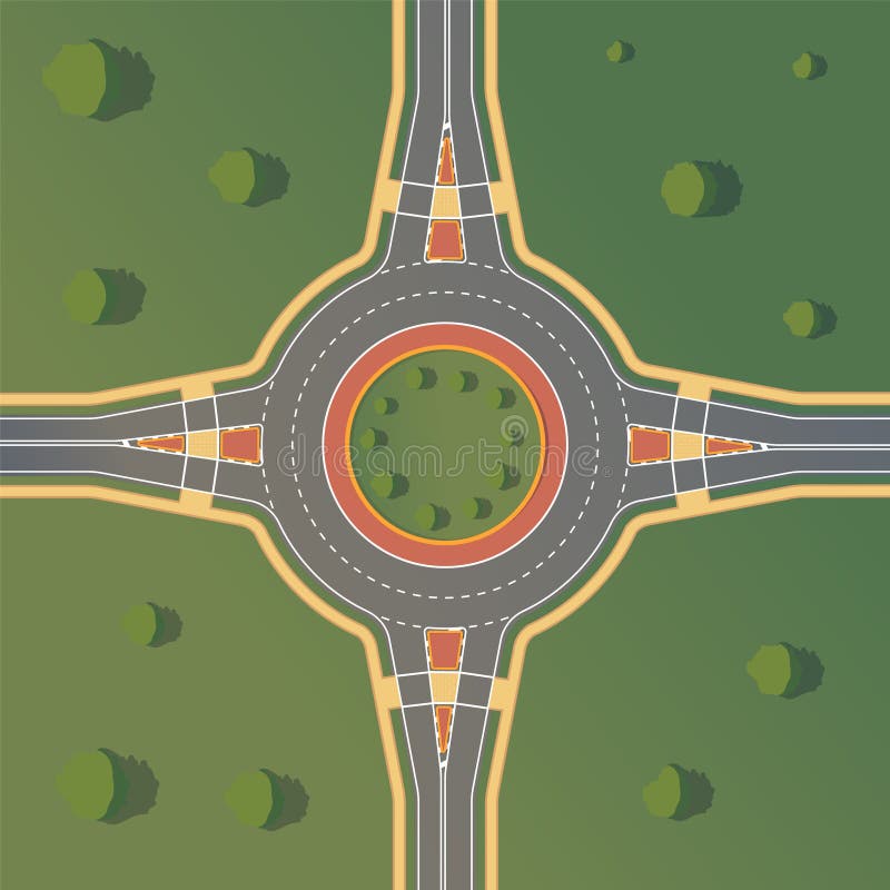 Roundabout Stock Illustrations – 2,826 Roundabout Stock Illustrations ...