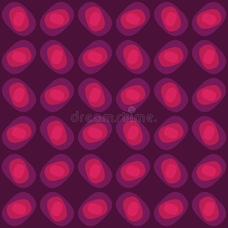 Rounded Abstract Seamless Pattern - Accent for Any Surfaces Stock ...