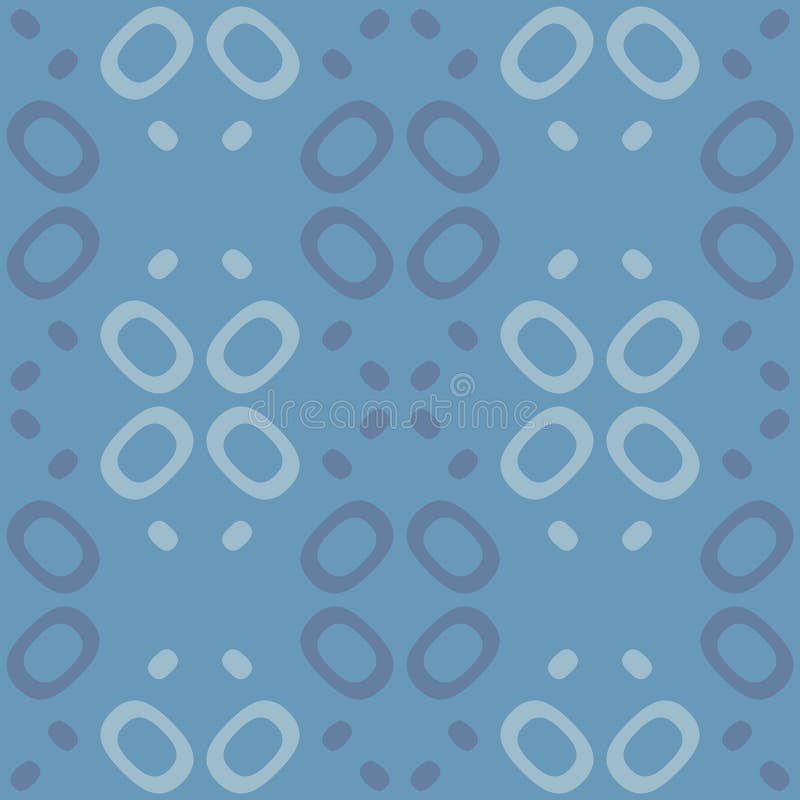 Rounded Abstract Seamless Pattern - Accent for Any Surfaces Stock ...