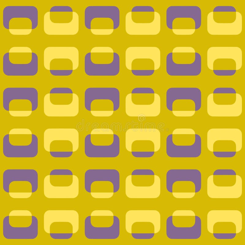 Rounded Abstract Seamless Pattern - Accent for Any Surfaces Stock ...