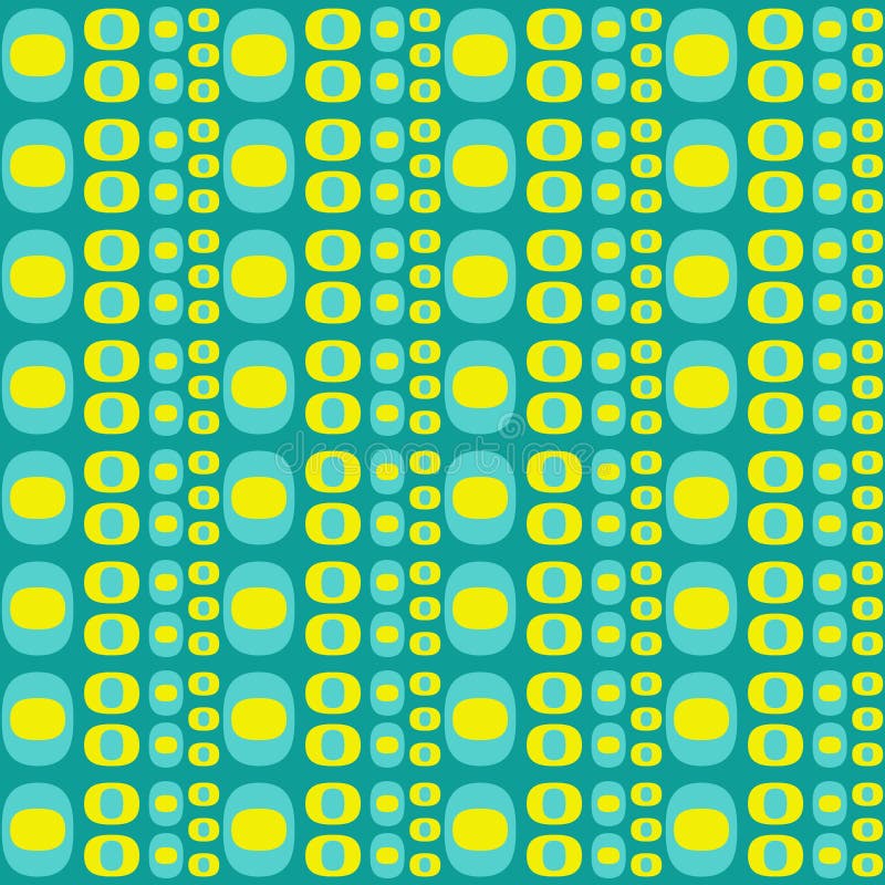 Rounded Abstract Seamless Pattern - Accent for Any Surfaces Stock ...