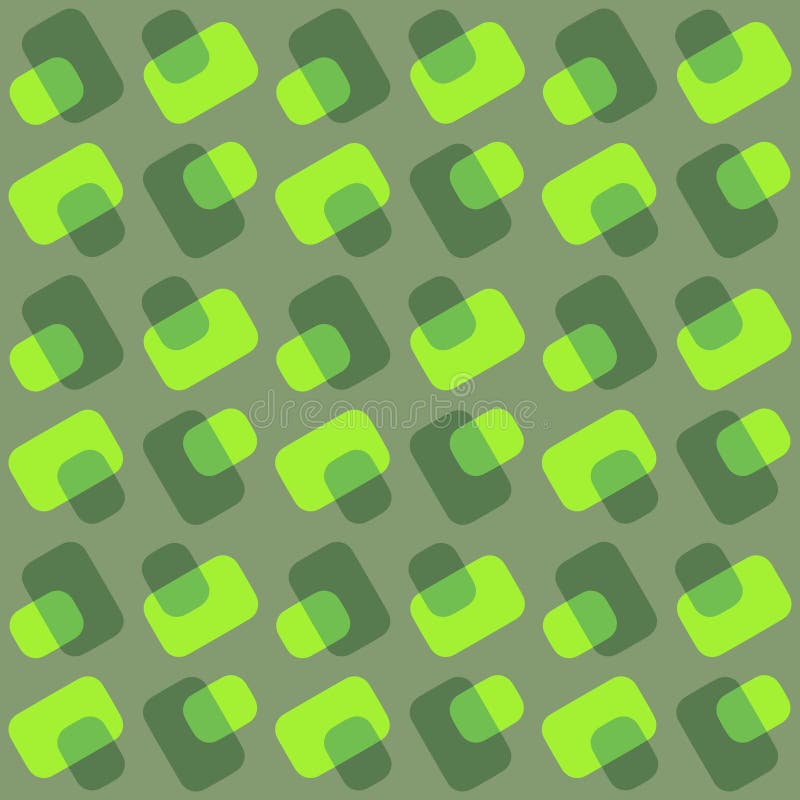 Rounded Abstract Seamless Pattern - Accent for Any Surfaces Stock ...