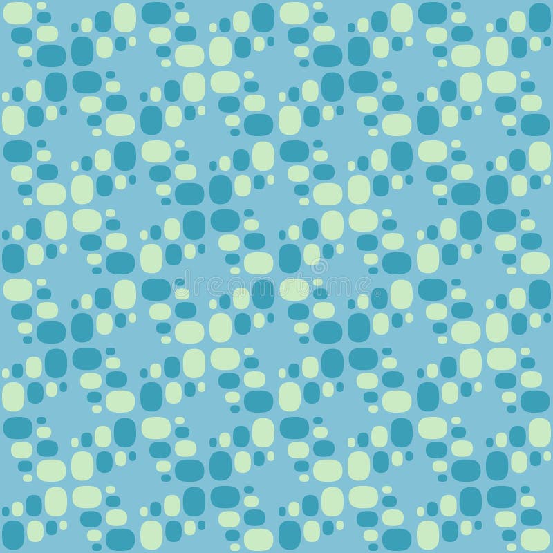 Rounded Abstract Seamless Pattern - Accent for Any Surfaces Stock ...