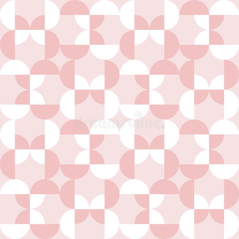 Rounded Abstract Seamless Pattern - Accent for Any Surfaces Stock ...