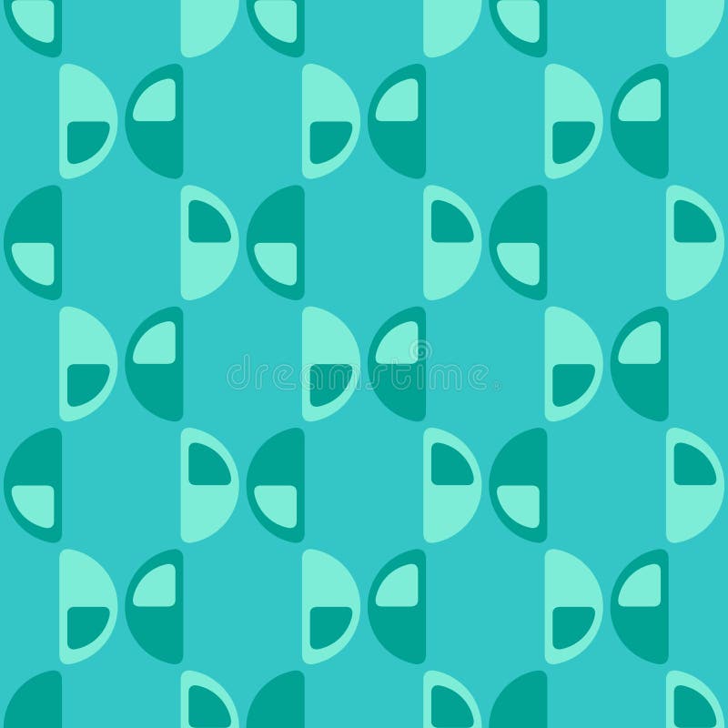 Rounded Abstract Seamless Pattern - Accent for Any Surfaces Stock ...