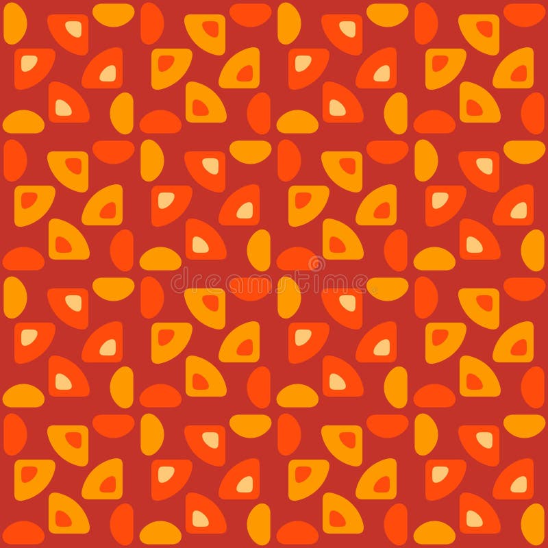 Rounded Abstract Seamless Pattern - Accent for Any Surfaces Stock ...