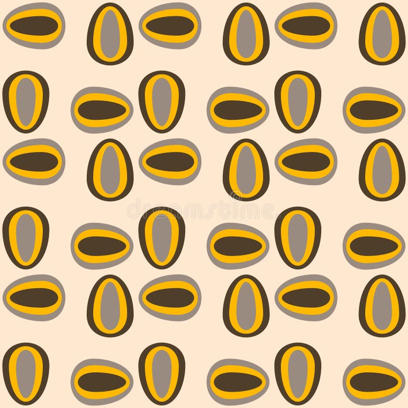 Rounded Abstract Seamless Pattern - Decorative Accent for Any Surfaces ...