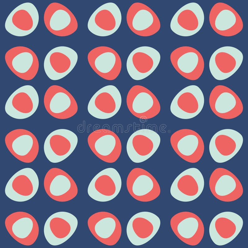 Rounded Abstract Seamless Pattern - Decorative Accent for Any Surfaces ...
