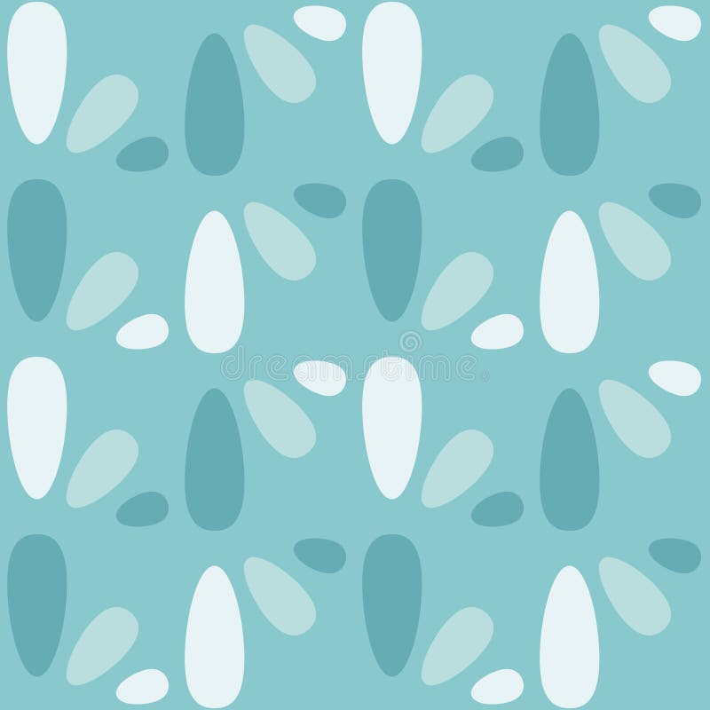 Rounded Abstract Seamless Pattern - Retro Accent for Any Surfaces Stock ...