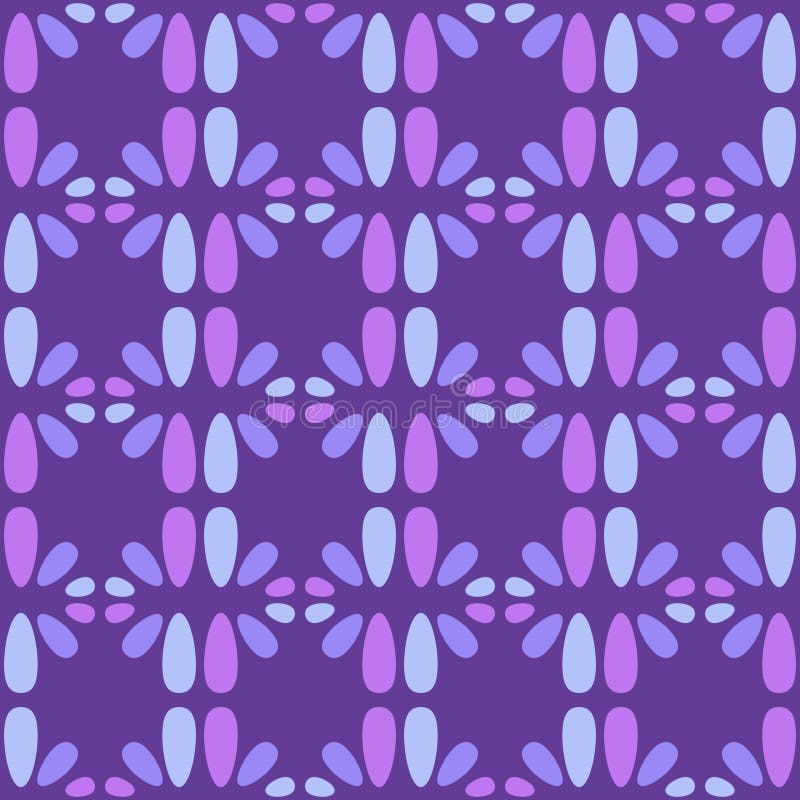 Rounded Abstract Seamless Pattern - Accent for Any Surfaces Stock ...