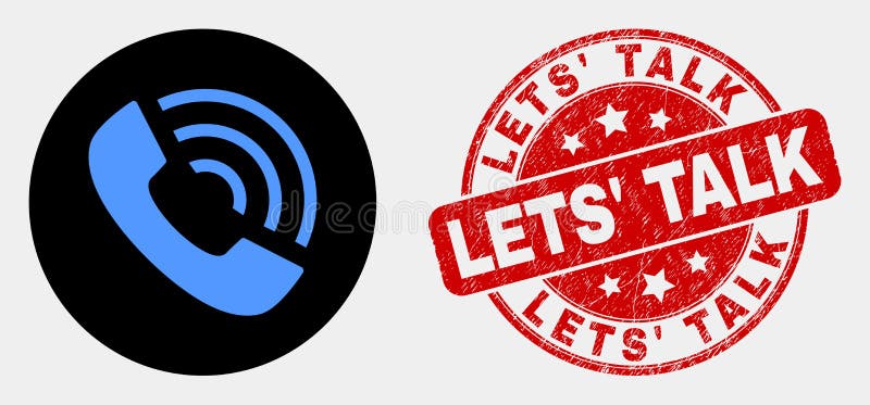 Lets Talk. Vector Bubbles. Insert Your Text. Stock Vector ...