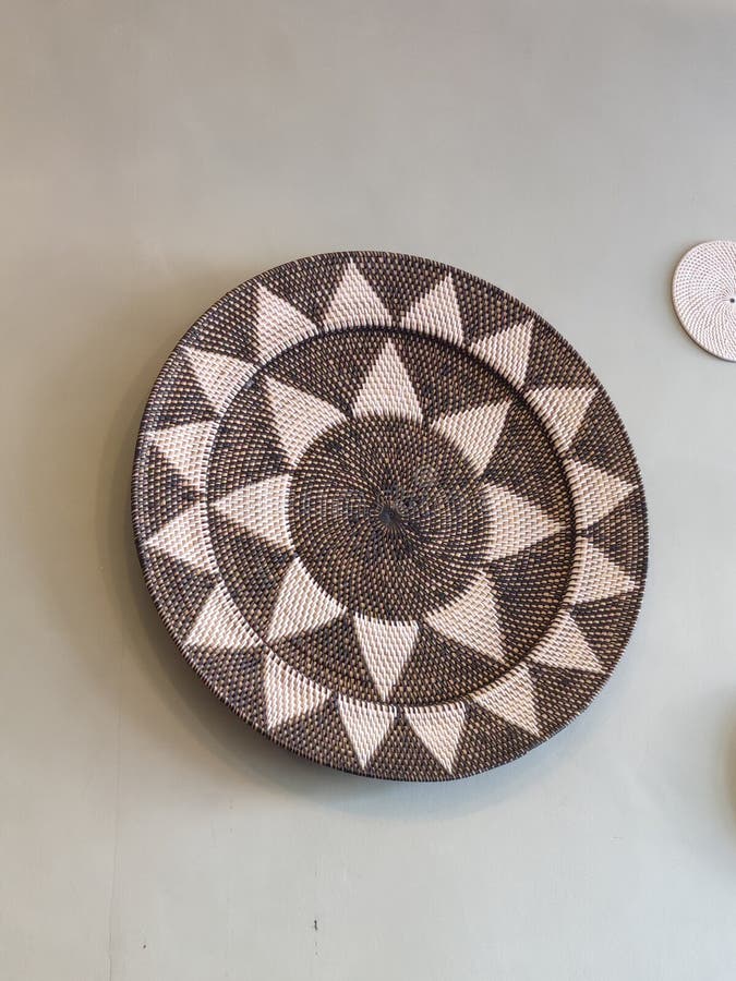 Rounded Circle Wall Decoration Stock Photo - Image of furniture, wall ...