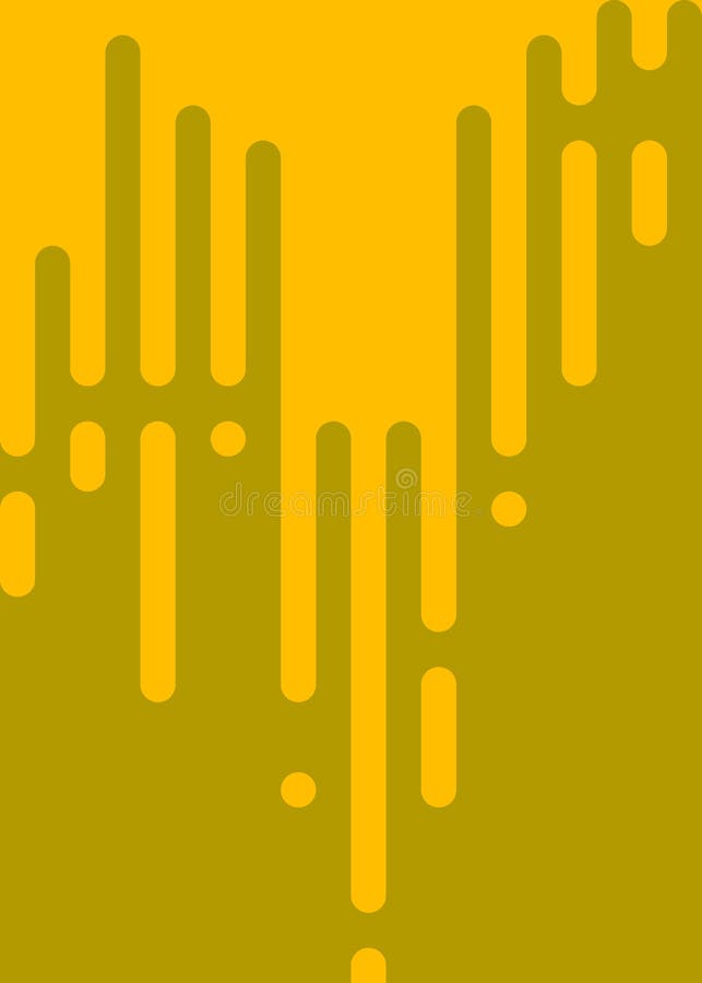 Amber Color Abstract Rounded Color Lines Halftone Transition Background ...
