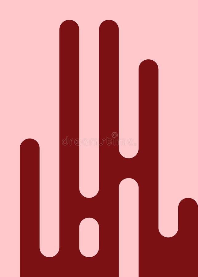 Maroon Color Abstract Rounded Color Lines Halftone Transition ...