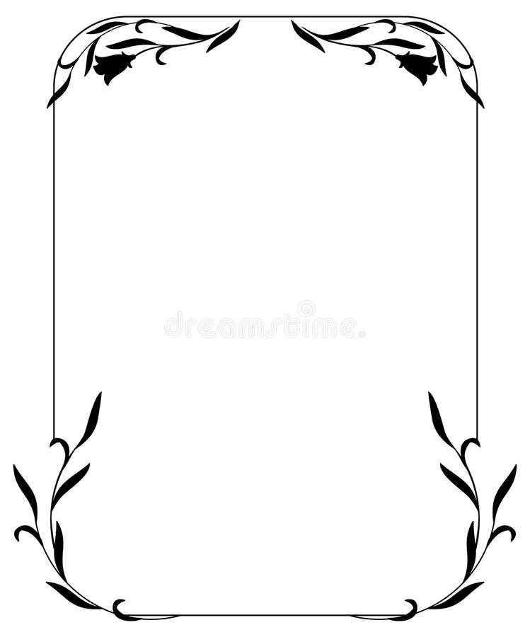 Framework from corners stock vector. Illustration of framework - 4273763
