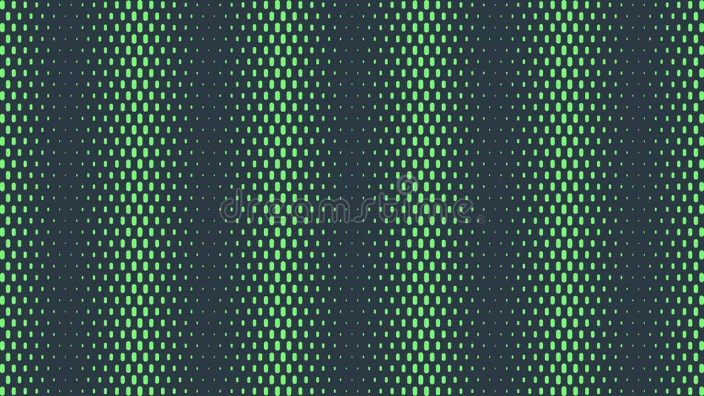 Rounded Dashes Halftone Pattern Vector Frequency Effect Turquoise ...