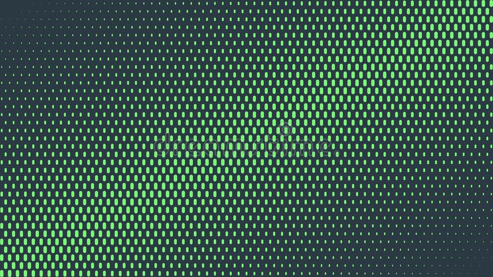 Rounded Dashes Halftone Pattern Vector Tilted Structure Turquoise ...